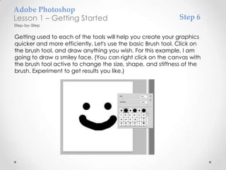Photoshop Lesson 1 | PPTX