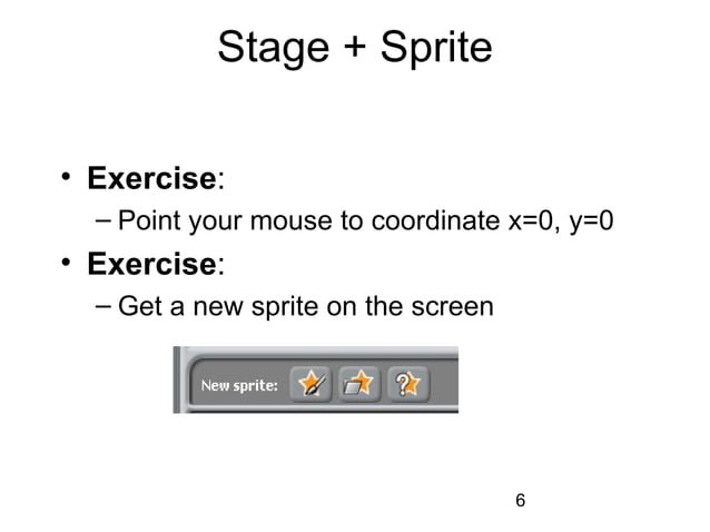 Lesson 1: scratch basics | PPT