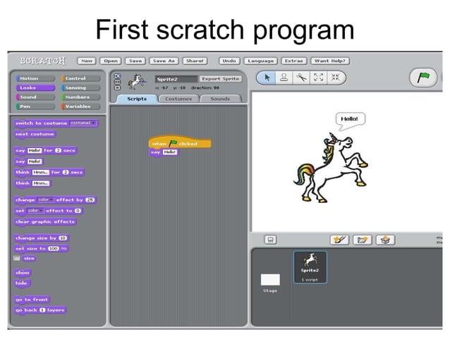 Lesson 1: scratch basics | PPT