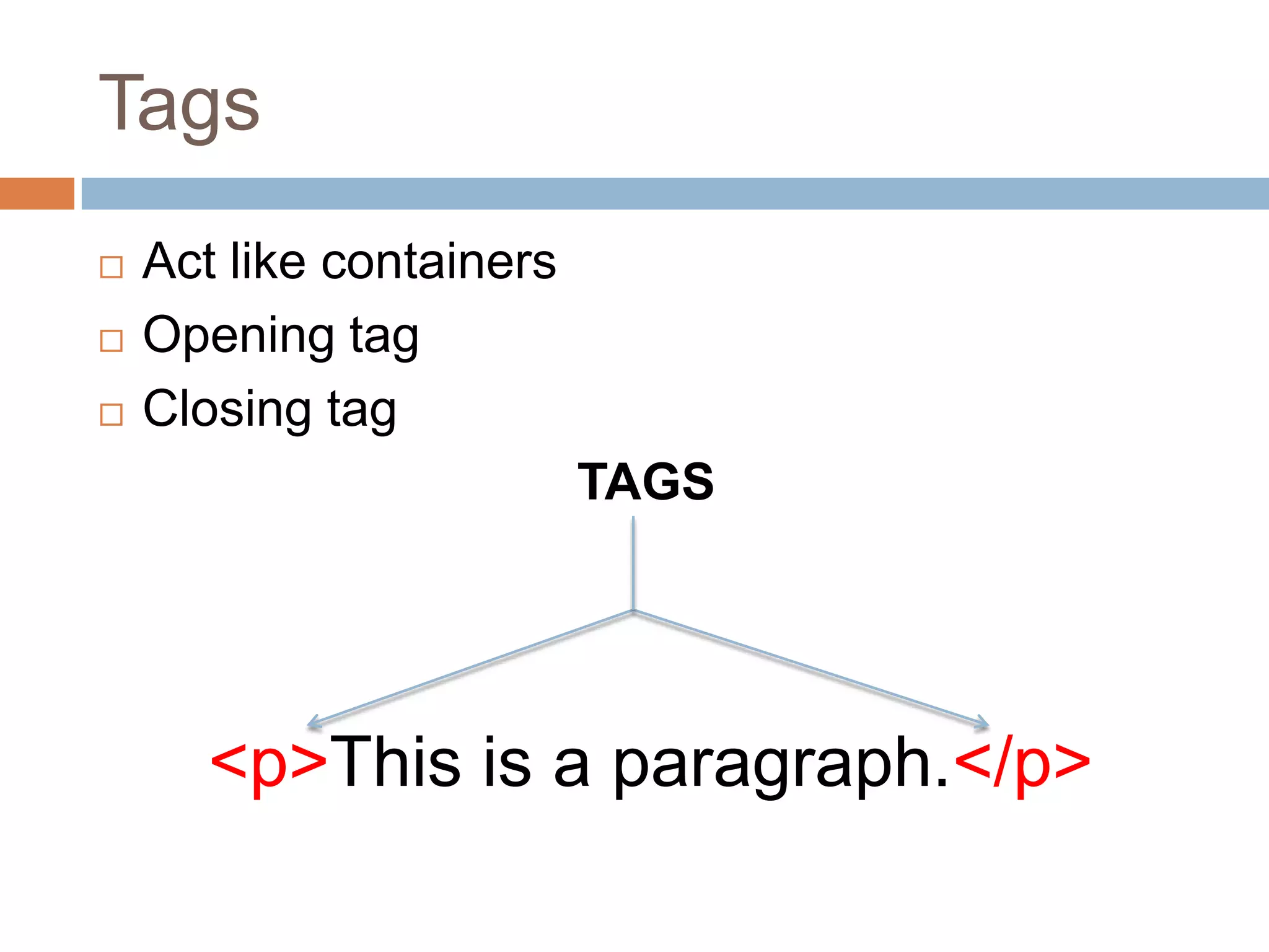 HTML - Structure | PPT