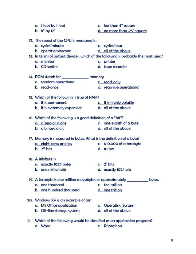 Lesson1 | DOC | Operating Systems | Computer Software and Applications