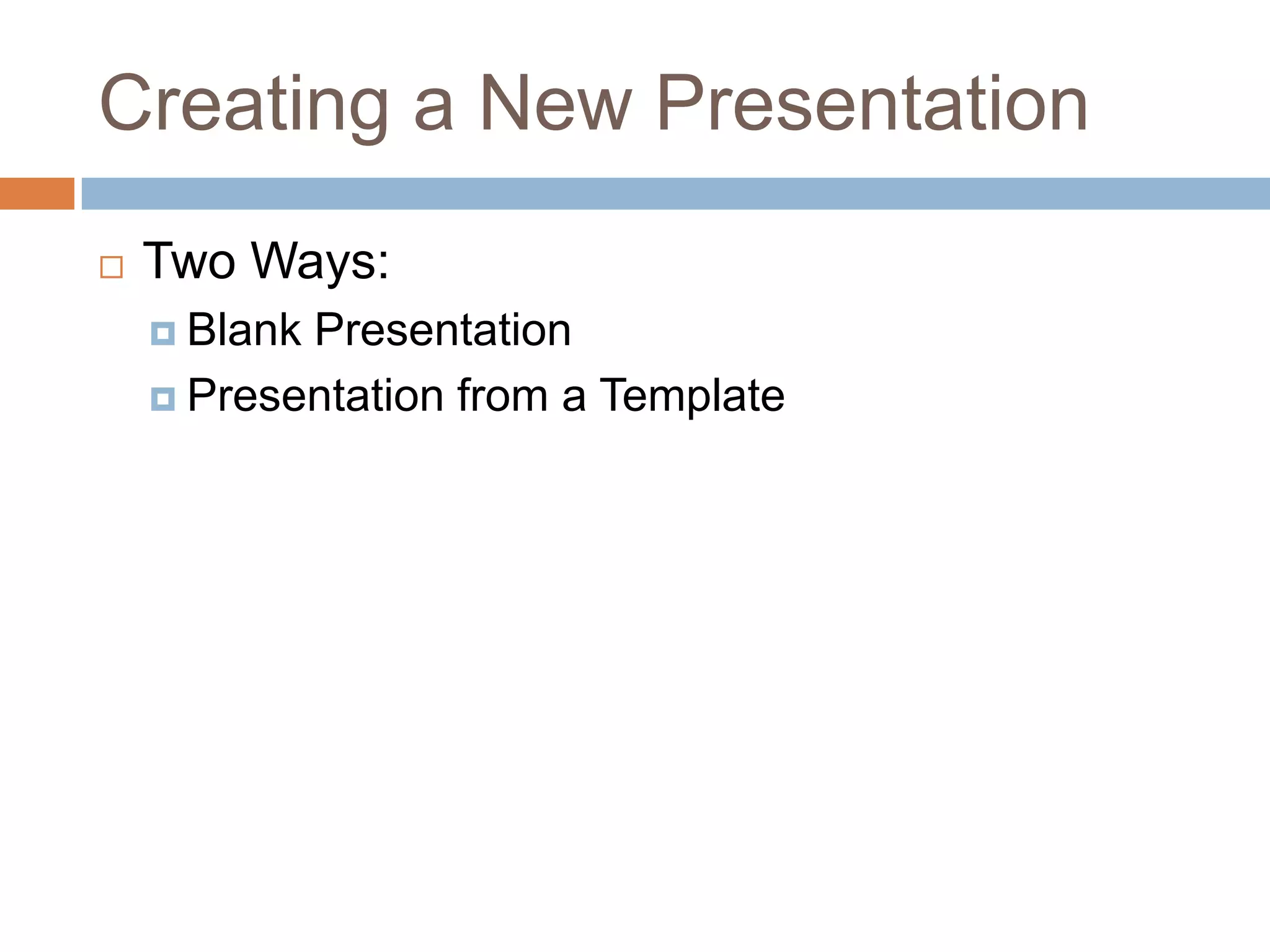 Microsoft Office PowerPoint 2007 - Lesson 1 | PPTX
