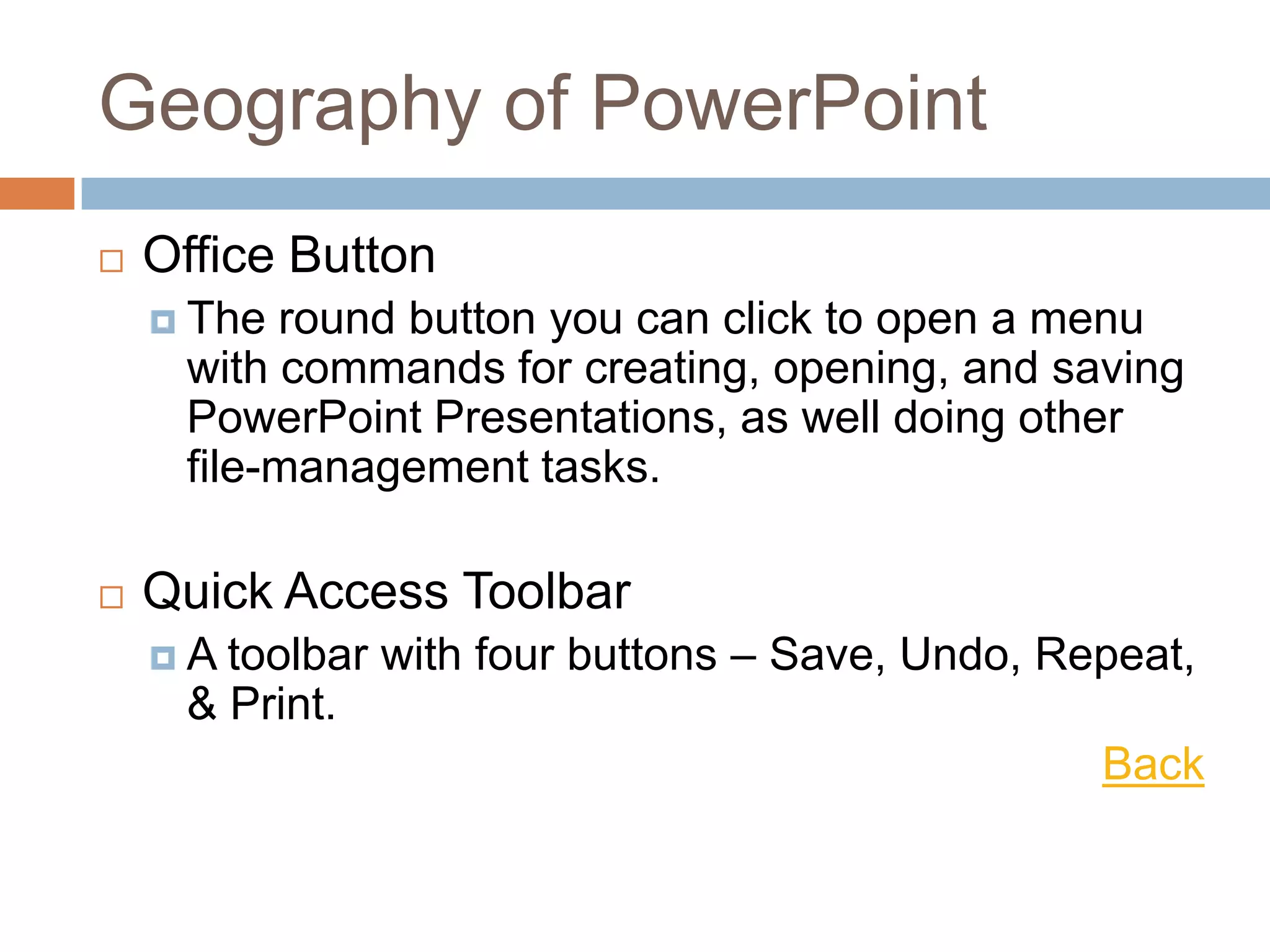 Microsoft Office PowerPoint 2007 - Lesson 1 | PPTX