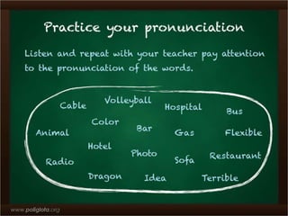 poliglota lesson 1 | PPTX