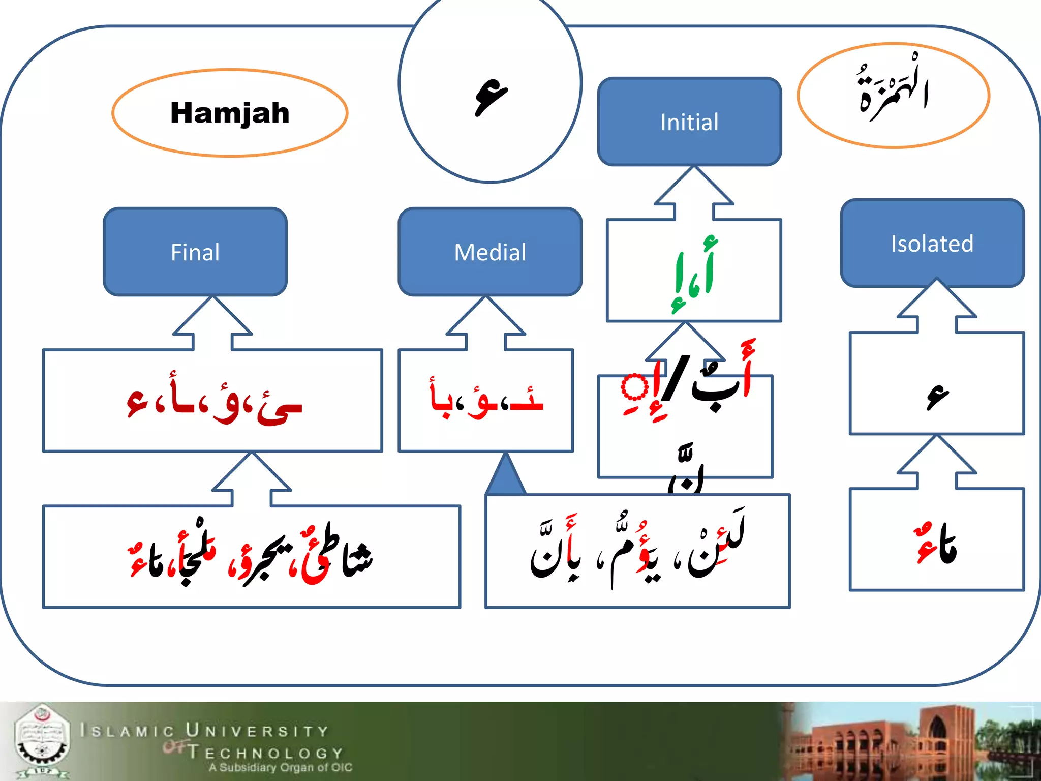 Arabic alphabet and their shapes | PPTX