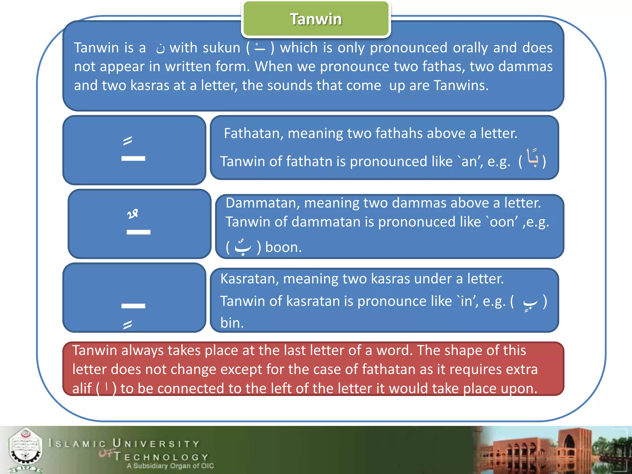 Arabic alphabet and their shapes | PPTX