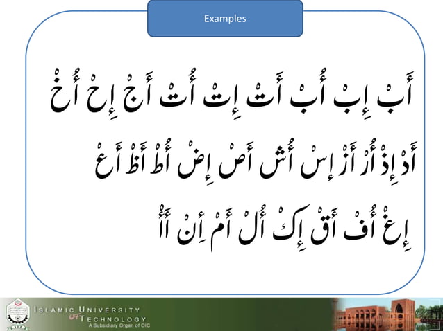 Arabic alphabet and their shapes | PPTX