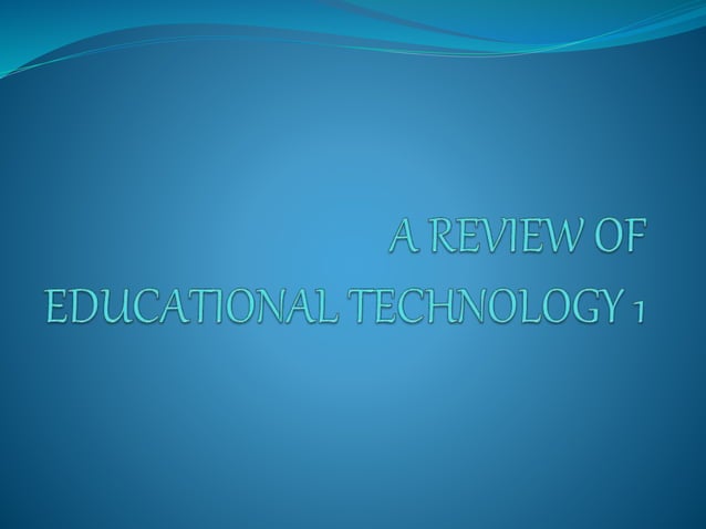 Educational Technology 2 Lesson 1 | PPT