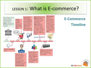 Lesson 1 - E-Commerce | PPTX