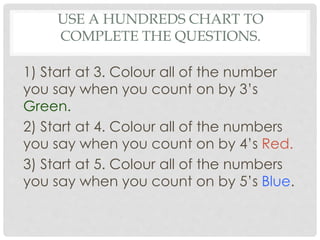 Lesson 1 : Skip Counting | PPTX