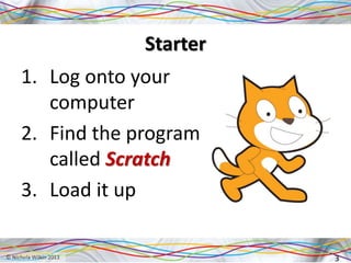 Scratch Lesson 1 | PPTX