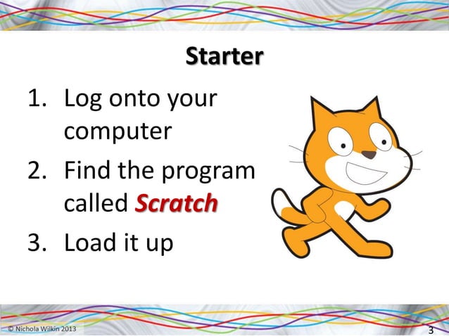 Scratch Lesson 1 | PPTX