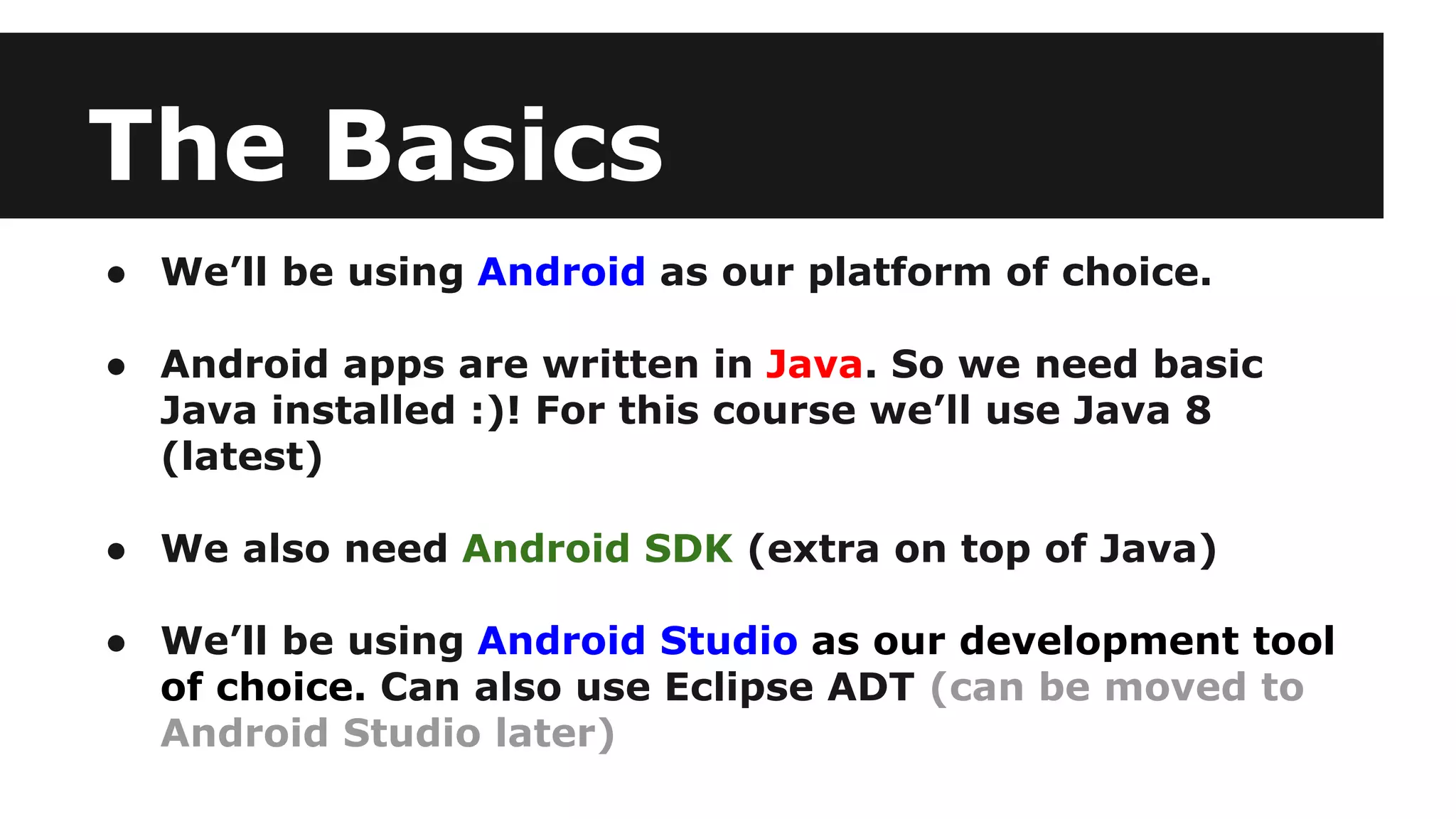 Introduction & App Structure | PPT