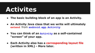 Introduction & App Structure | PPT
