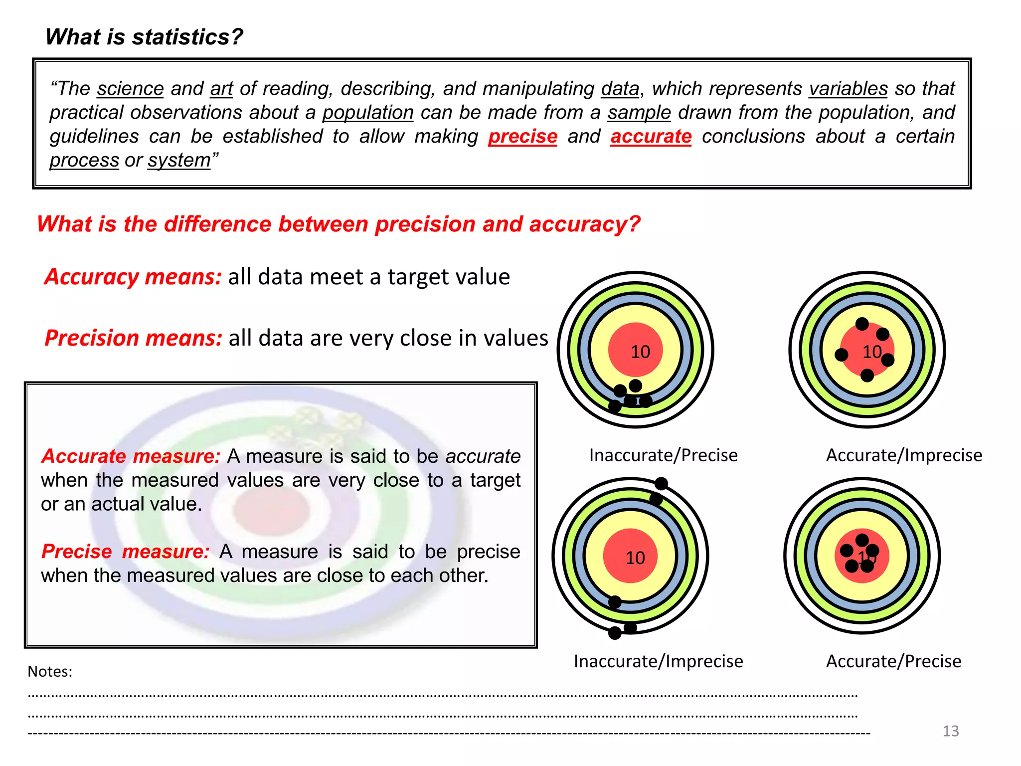 An Overview of Basic Statistics | PPT