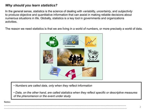 An Overview of Basic Statistics | PPT