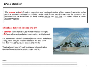 An Overview of Basic Statistics | PPTX