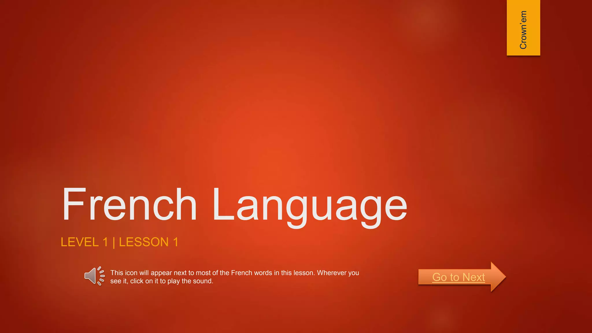 Lesson 1: Intro | PPTX