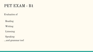 Complete Pet - Unit 1 | PPTX