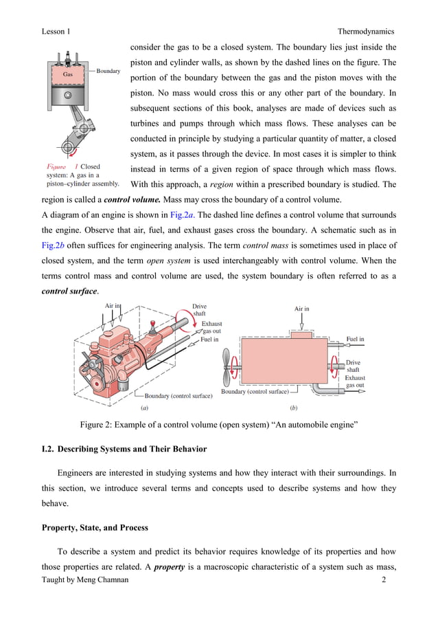 GETTING STARTED IN THERMODYNAMICS: INTRODUCTORY CONCEPTS AND DEFINITIONS | PDF