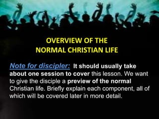 Lesson 1 - Overview of Christian Life | PPTX