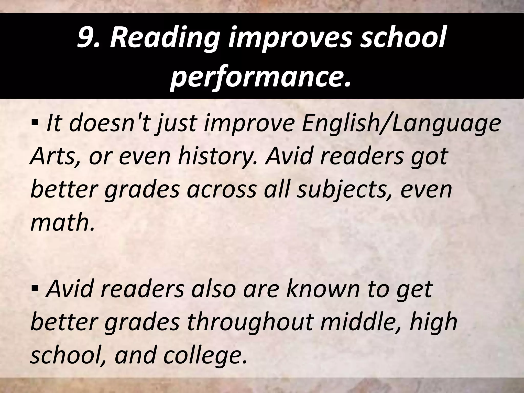 Reading_Lesson 1.1 importance of reading | PPTX