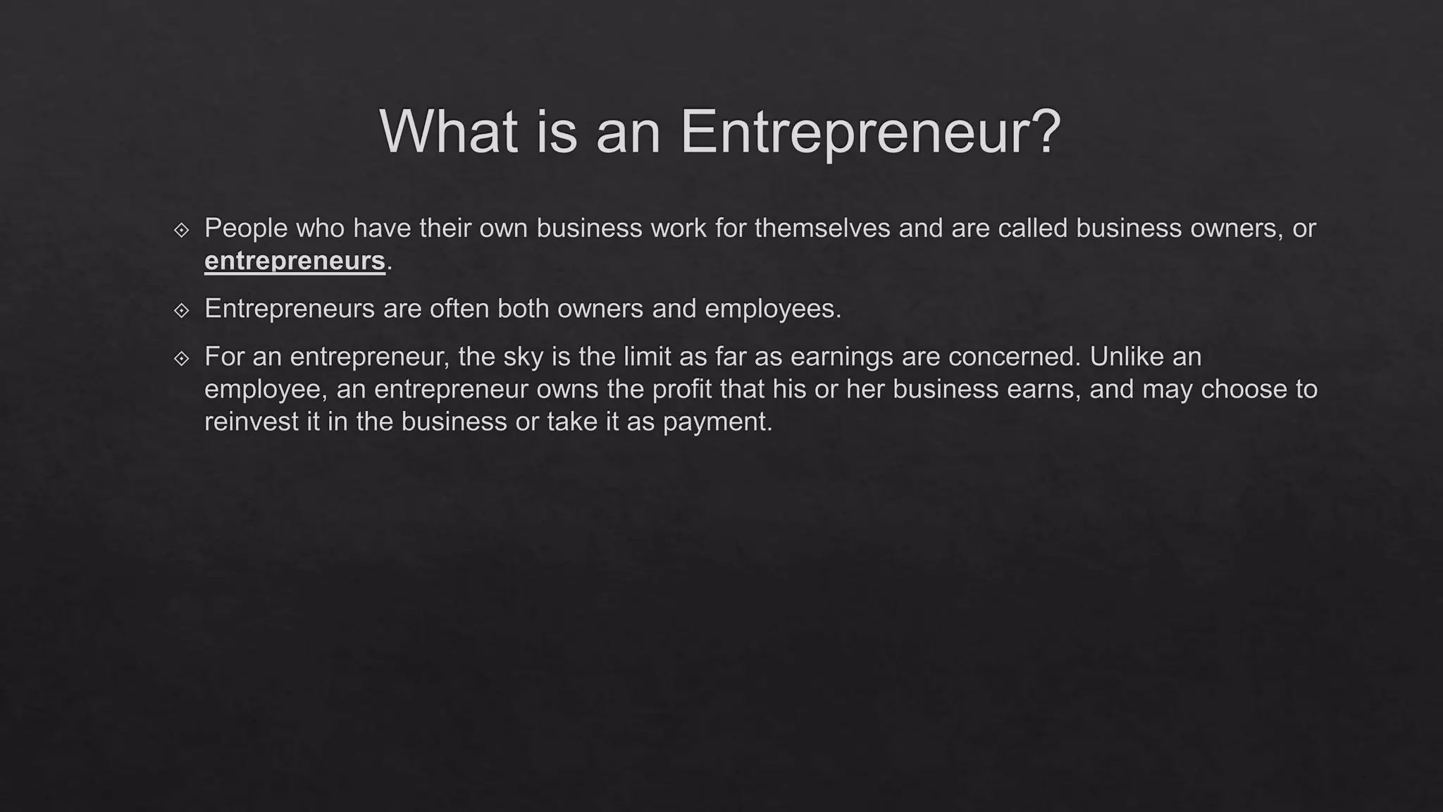 Lesson 1 Introduction to Entrepreneurship | PPTX