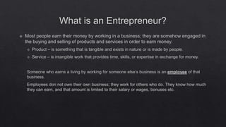 Lesson 1 Introduction to Entrepreneurship | PPTX