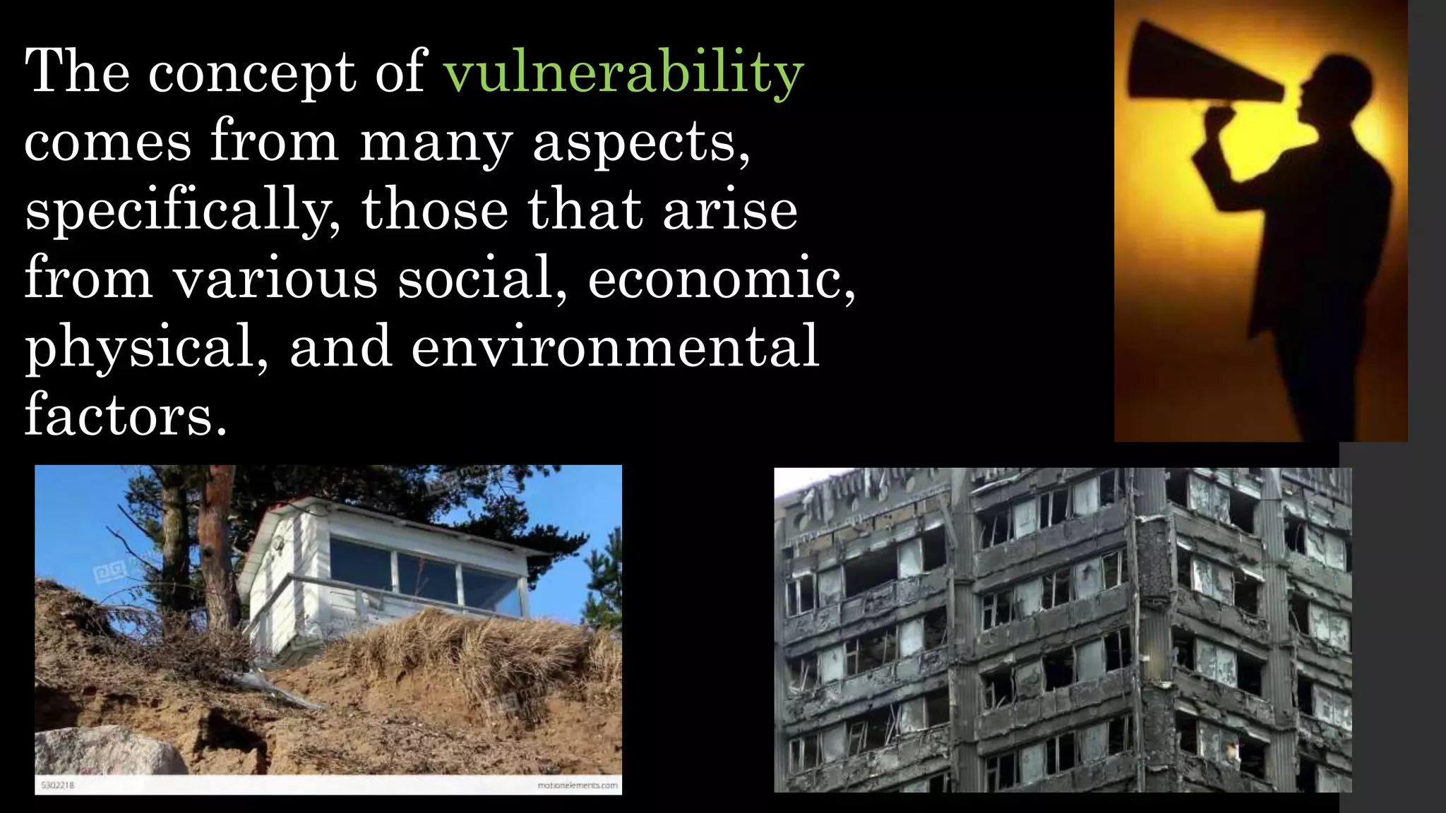 Disaster, Hazard, Types of Hazard (Natural and Man Made Hazards), and ...