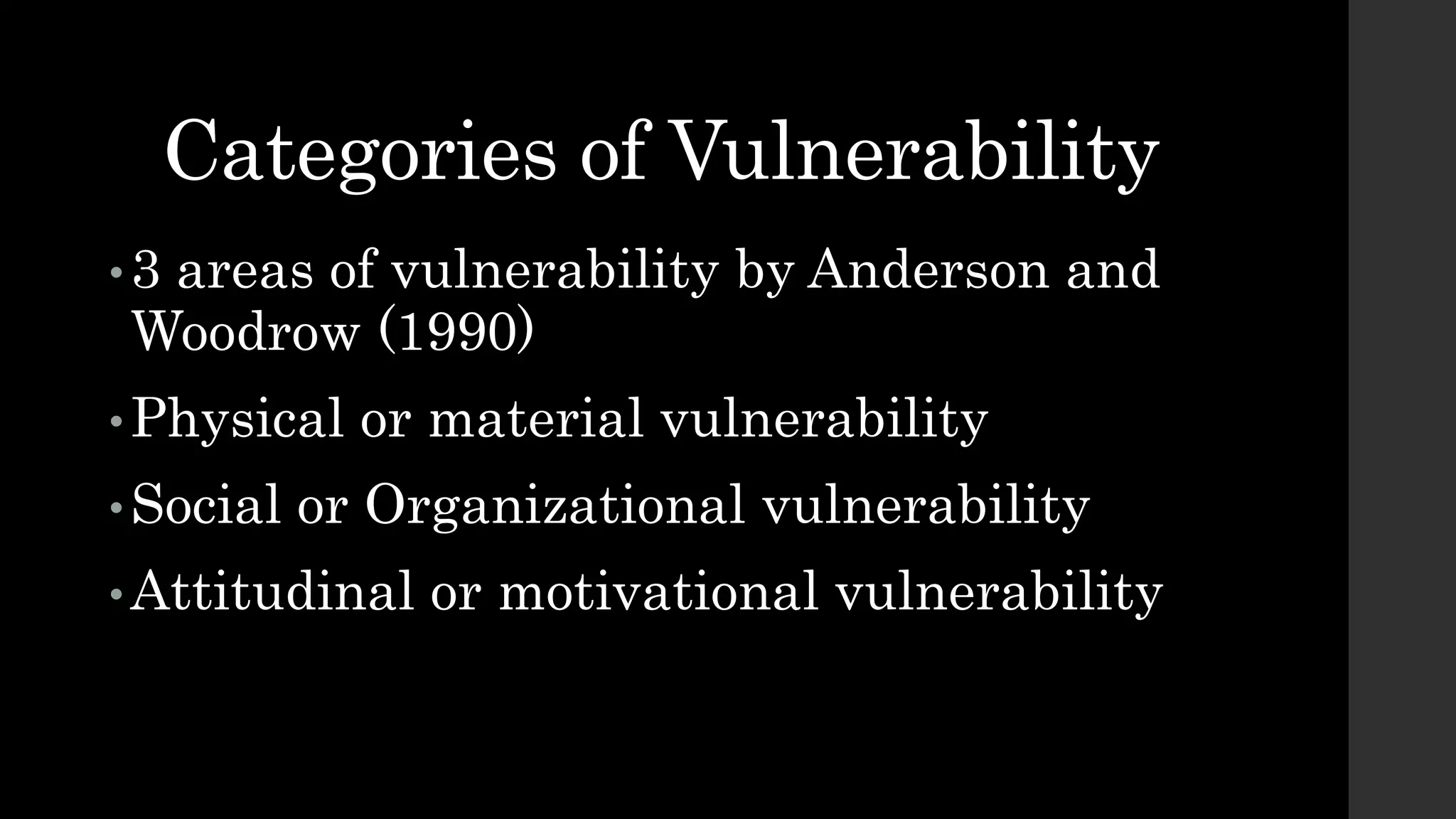 Disaster, Hazard, Types of Hazard (Natural and Man Made Hazards), and ...