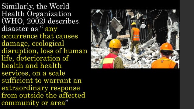 Disaster, Hazard, Types of Hazard (Natural and Man Made Hazards), and ...