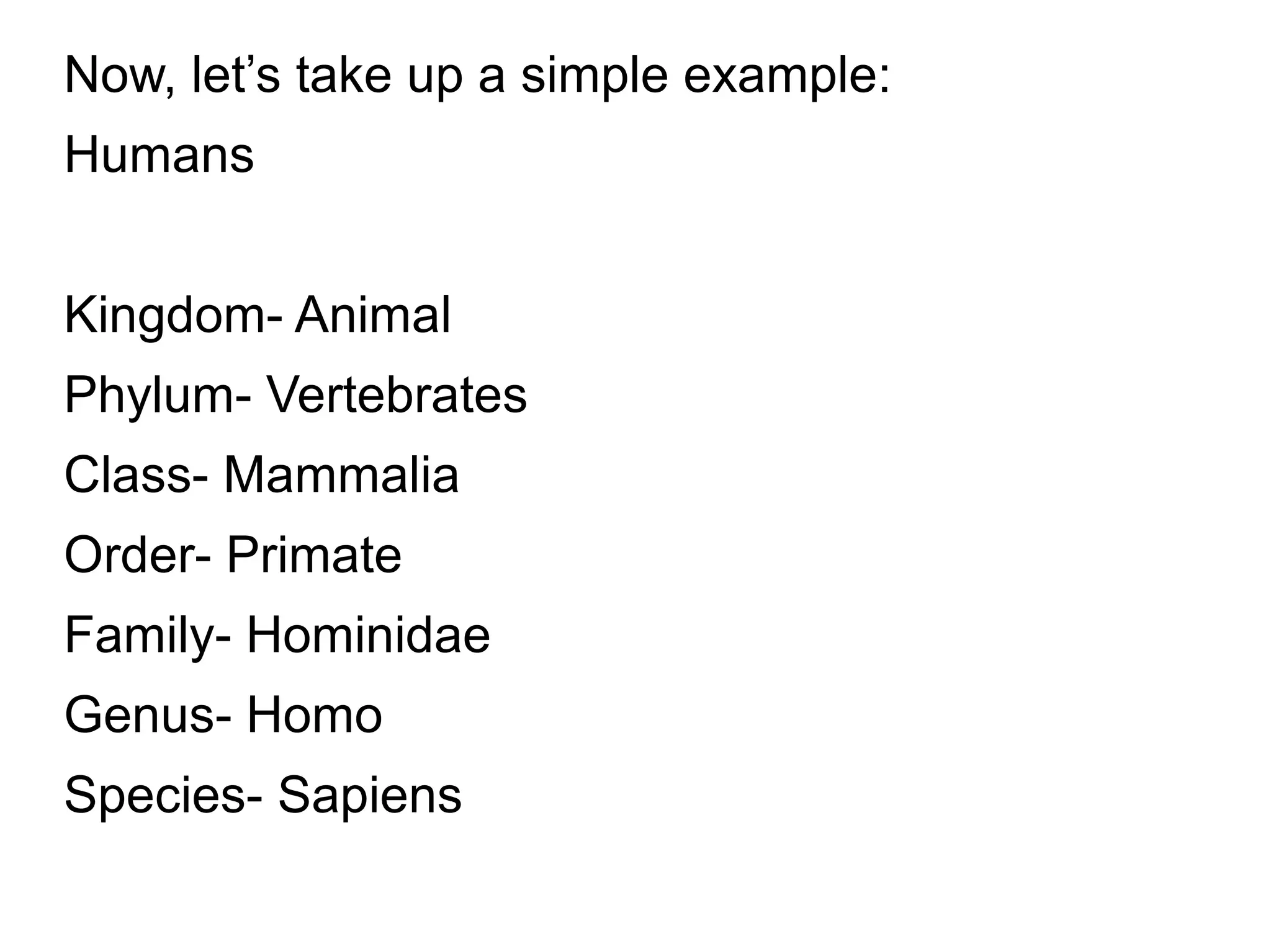 IGCSE Biology 0610 - Introduction to Biology - Characteristics of ...