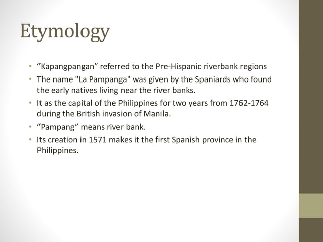 Introduction to Kapampangan Culture and Cuisine | PPTX | South America ...