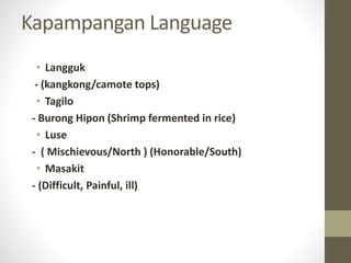 Introduction to Kapampangan Culture and Cuisine | PPTX