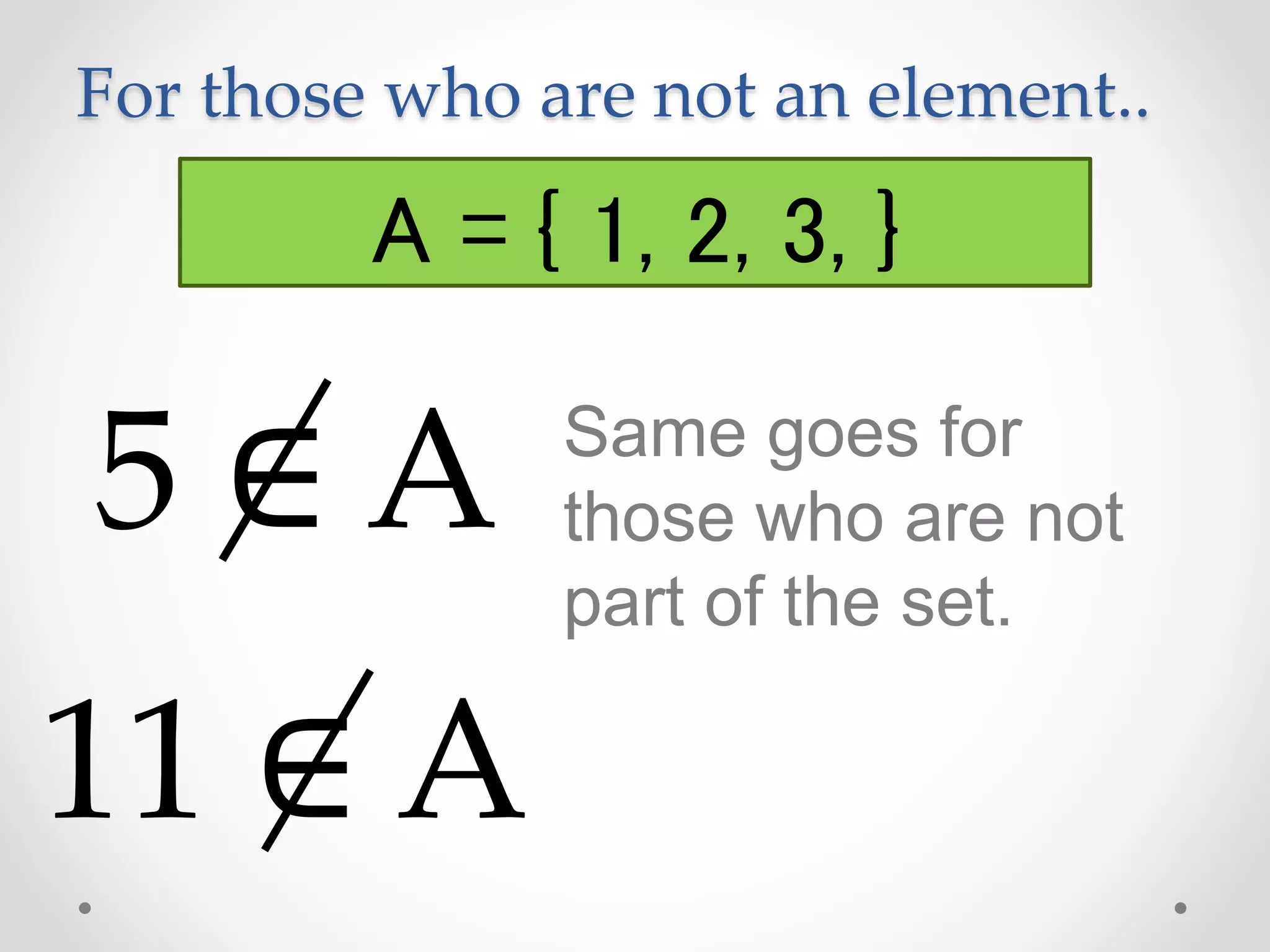 Lesson 1.1 basic ideas of sets part 1 | PPTX | Programming Languages ...
