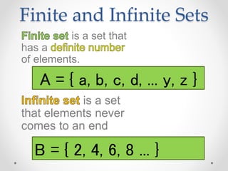 Lesson 1.1 basic ideas of sets part 1 | PPTX