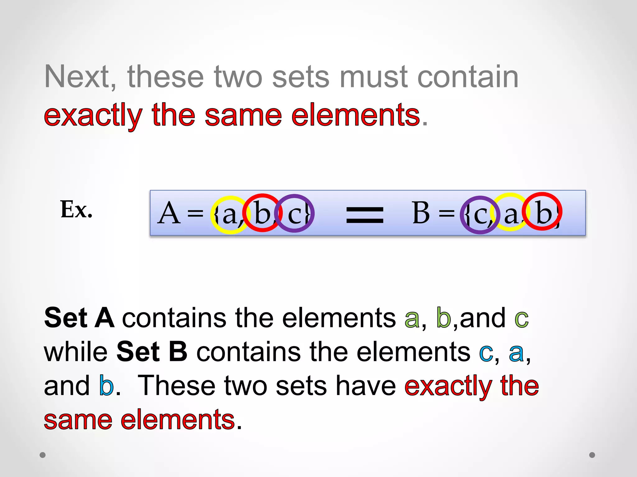 Lesson 1.1 basic ideas of sets part 2 | PPTX