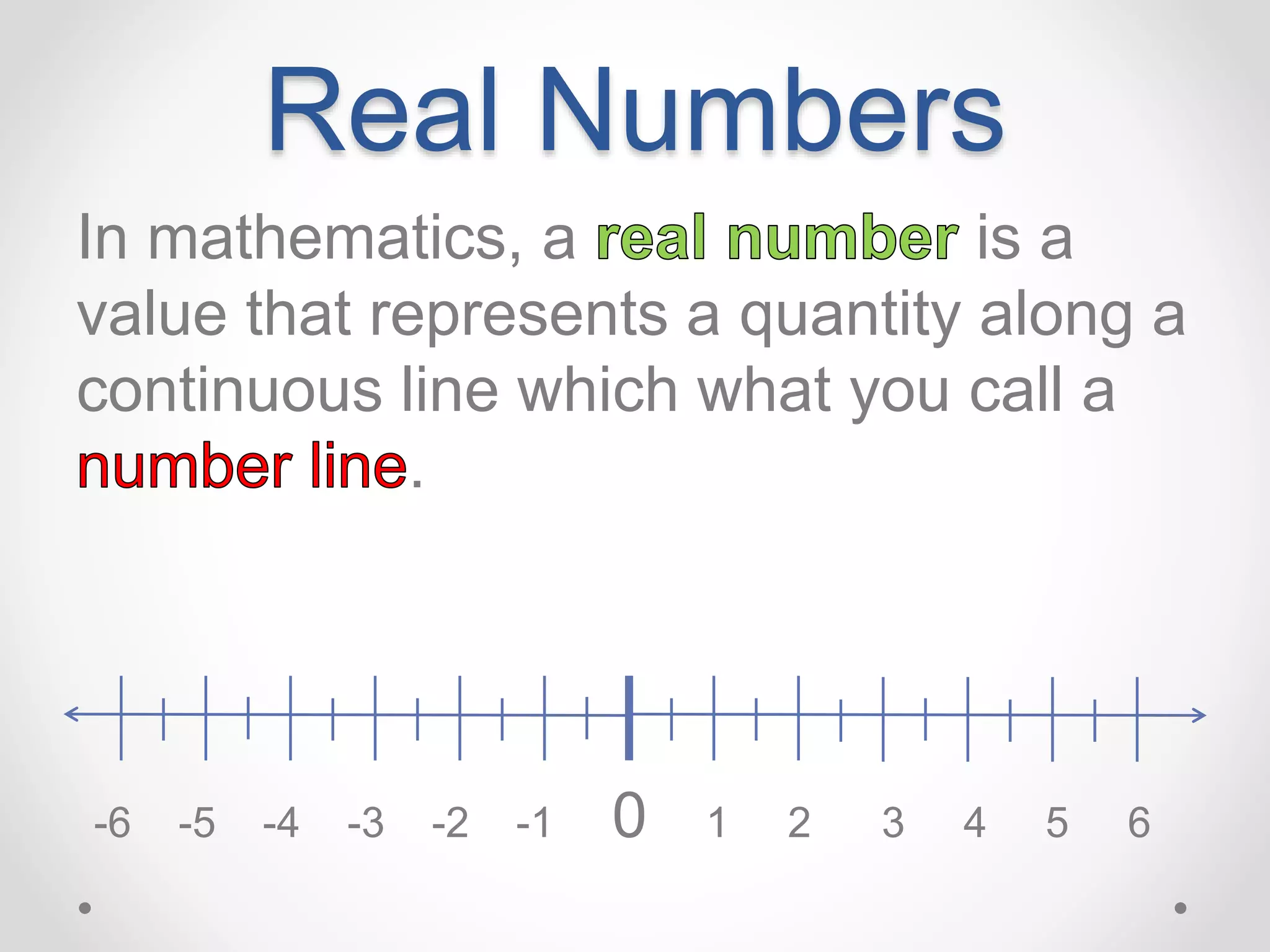 Lesson 1.2 the set of real numbers | PPTX