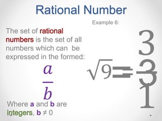 Lesson 1.2 the set of real numbers | PPTX