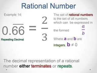 Lesson 1.2 the set of real numbers | PPTX