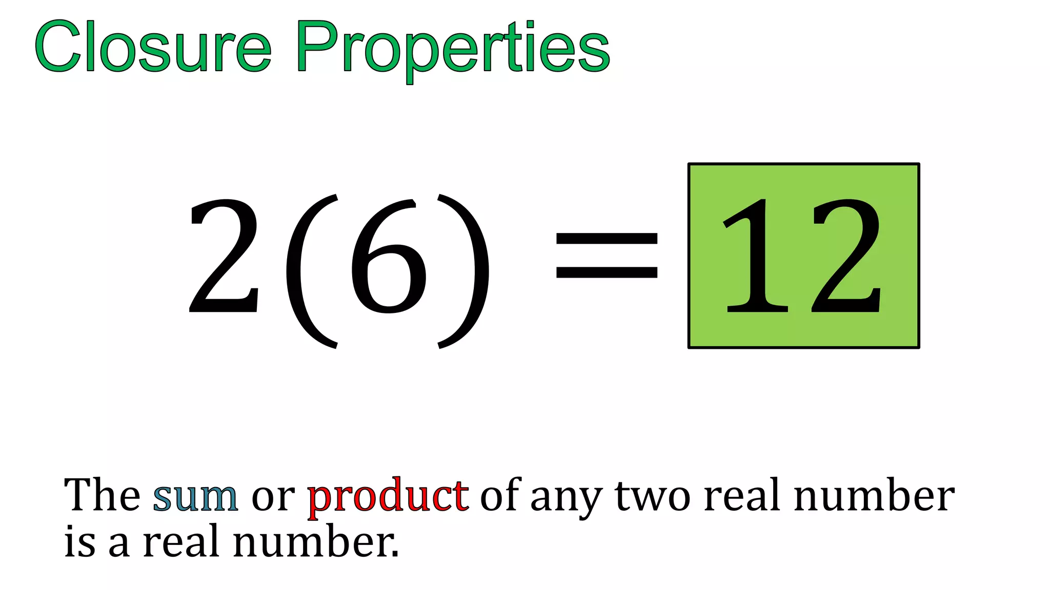 Lesson 1.3 Properties Of Real Numbers | Ppt