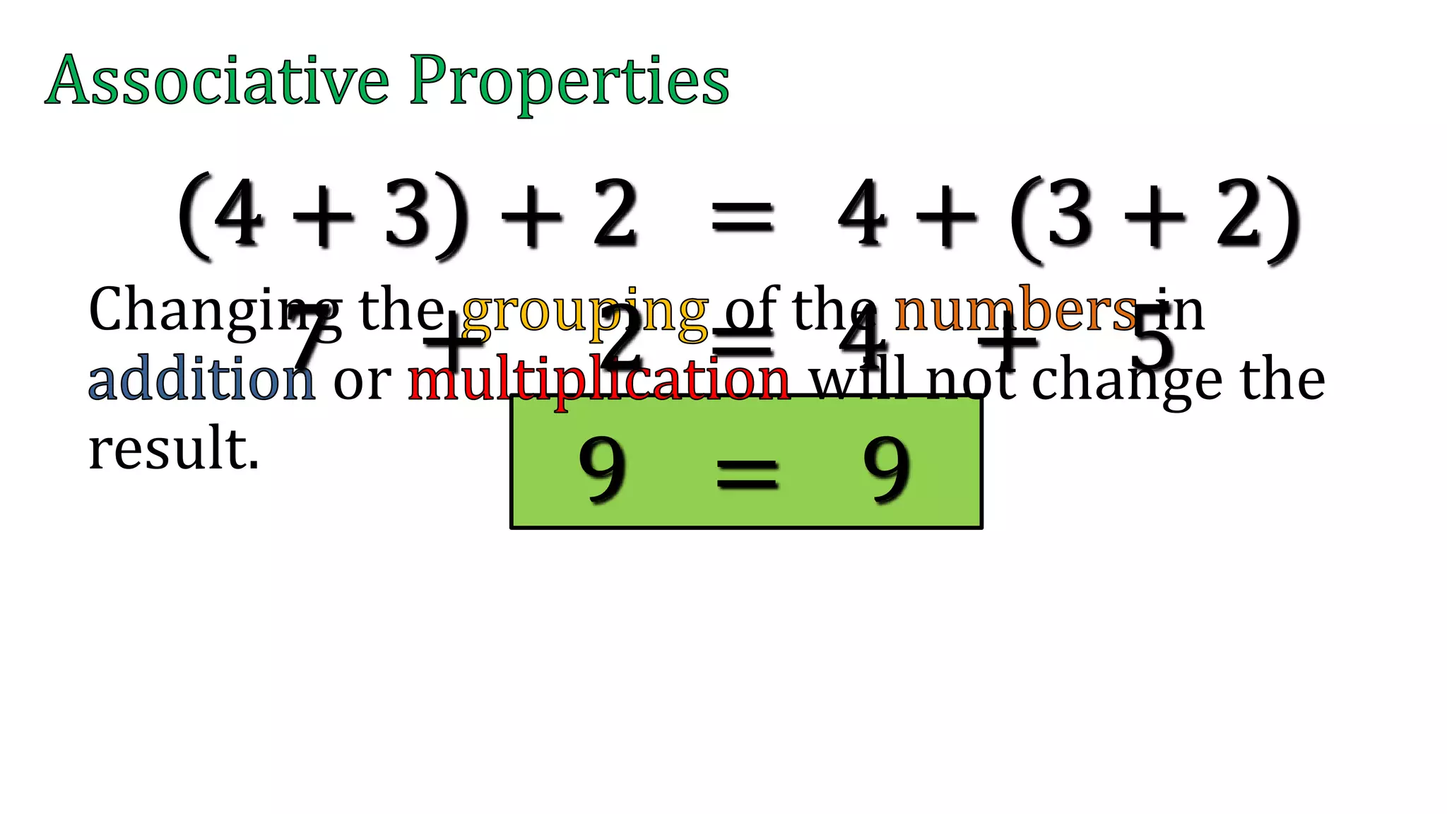 Lesson 1.3 properties of real numbers | PPT