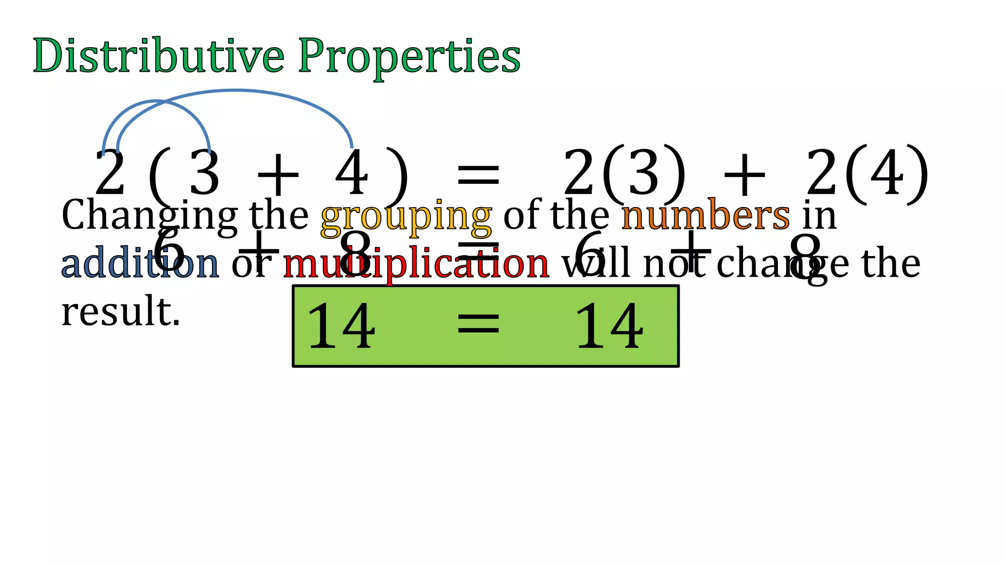 Lesson 1.3 properties of real numbers | PPT