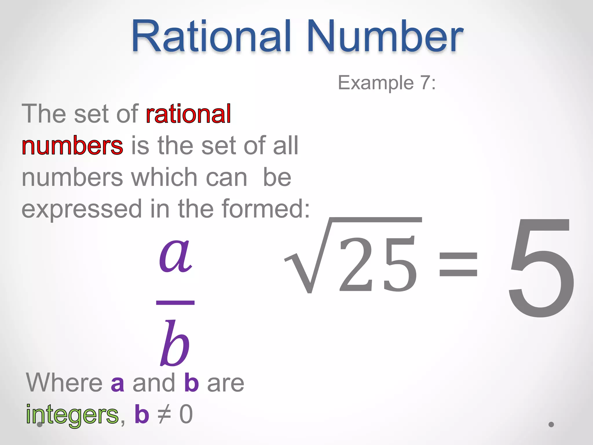 Lesson 1.9 the set of rational numbers | PPTX