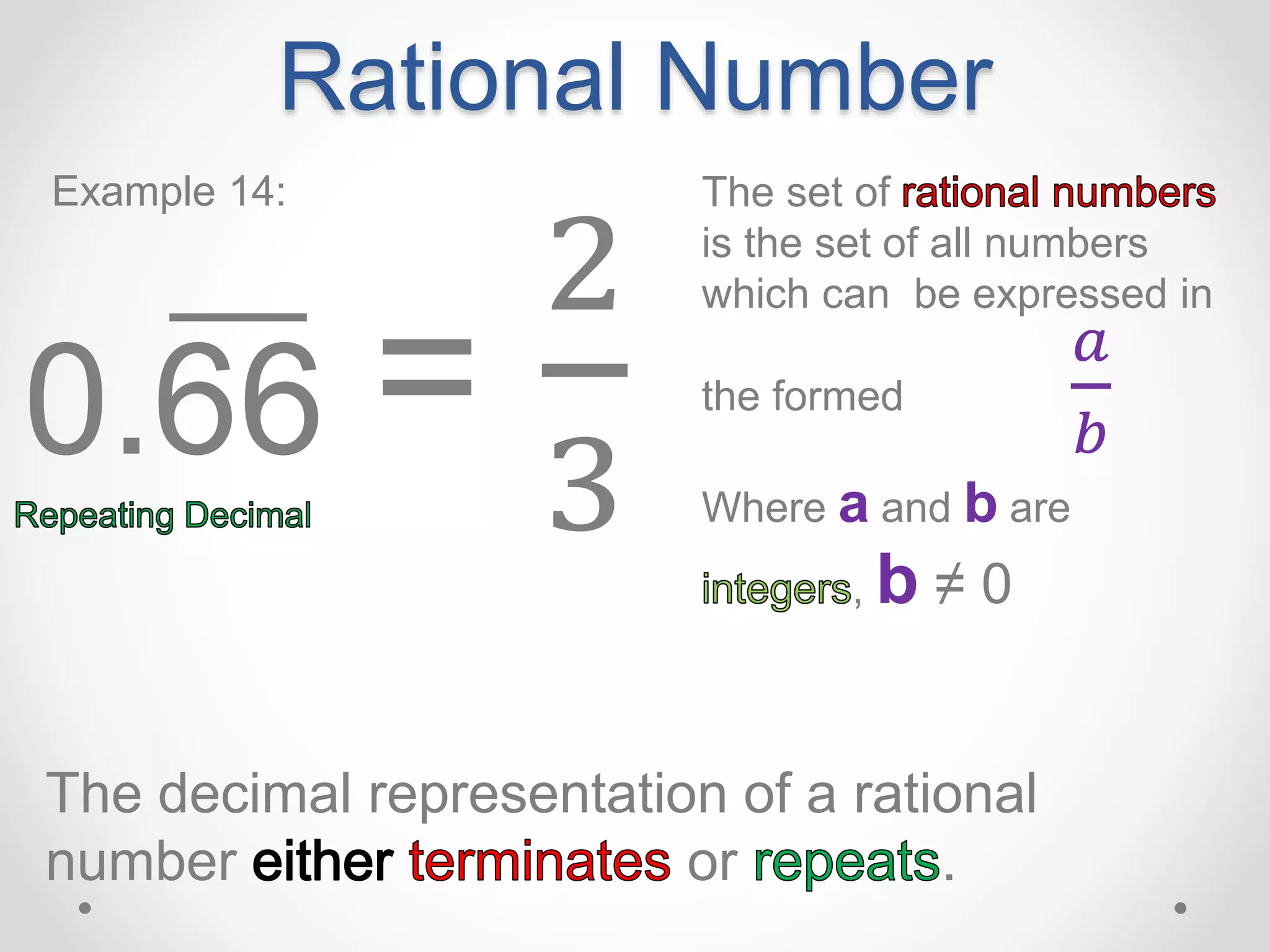 Lesson 1.9 the set of rational numbers | PPTX