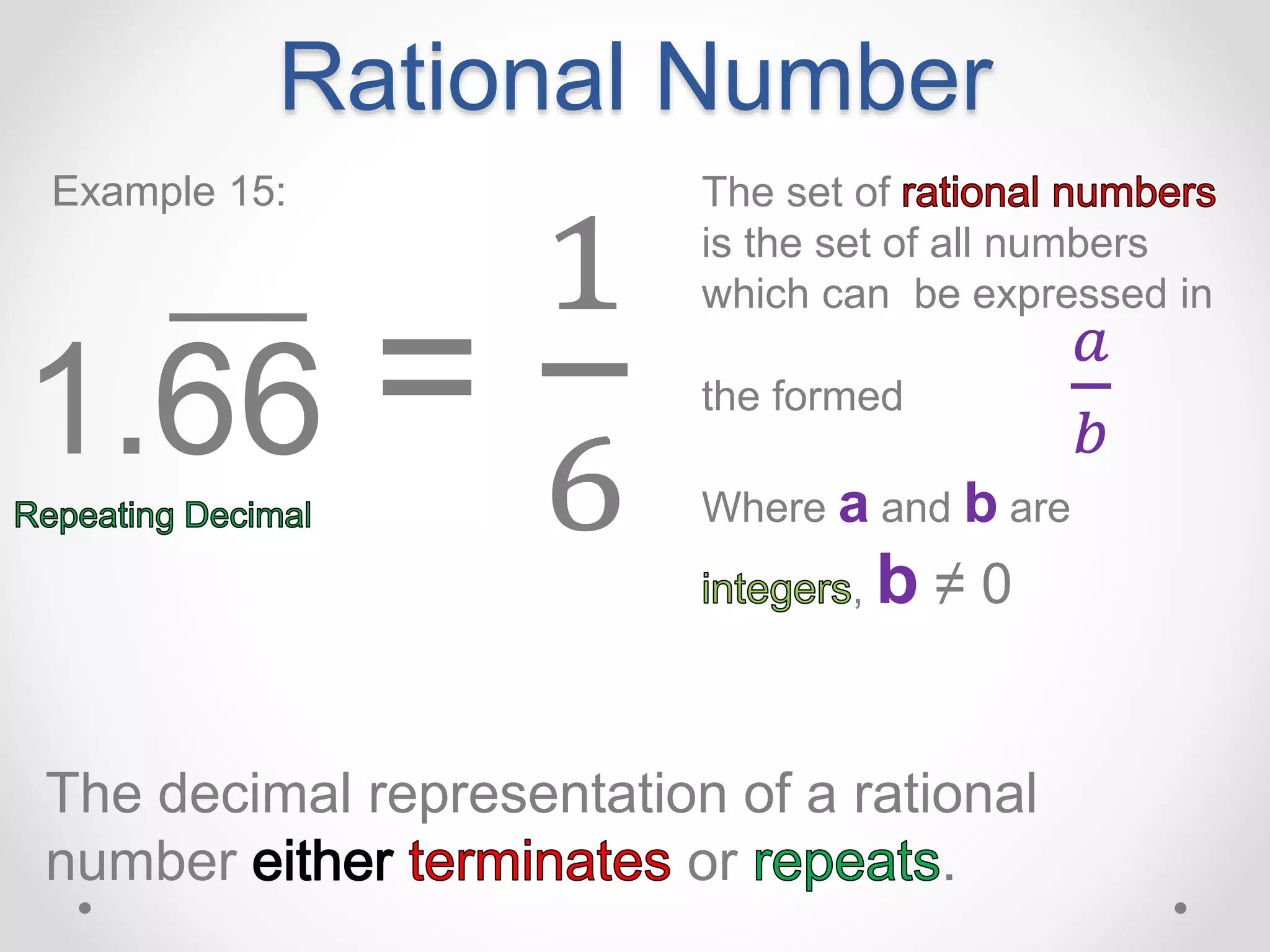 Lesson 1.9 the set of rational numbers | PPTX