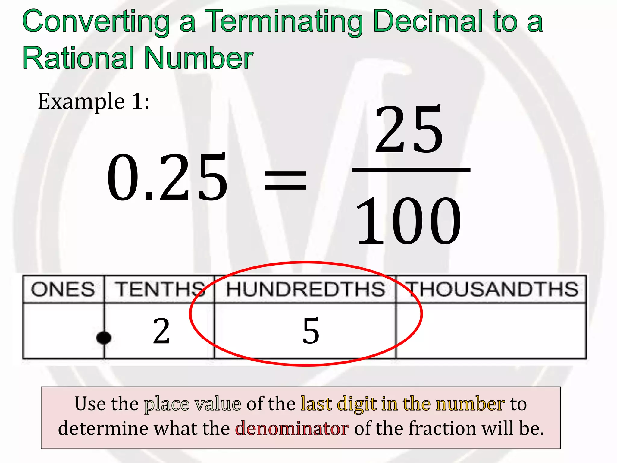 Lesson 1.9 the set of rational numbers | PPTX