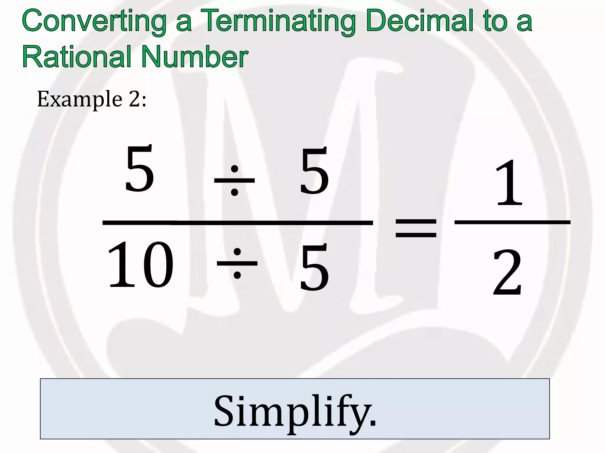 Lesson 1.9 the set of rational numbers | PPTX