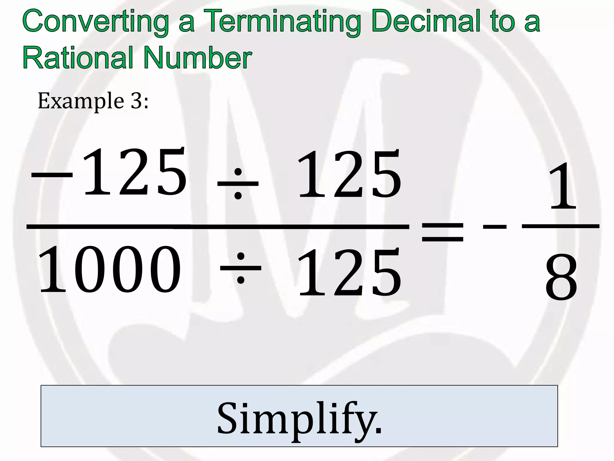 Lesson 1.9 the set of rational numbers | PPTX