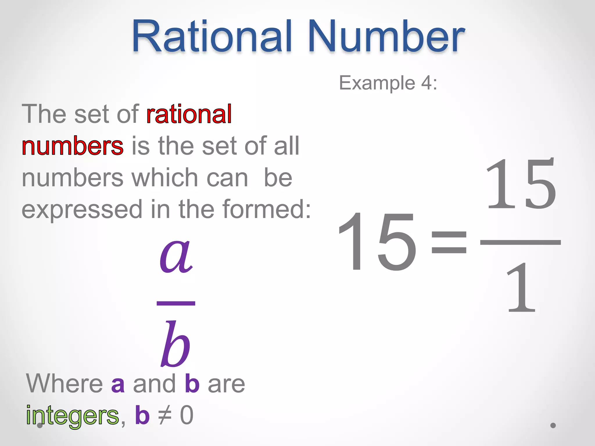 Lesson 1.9 the set of rational numbers | PPTX